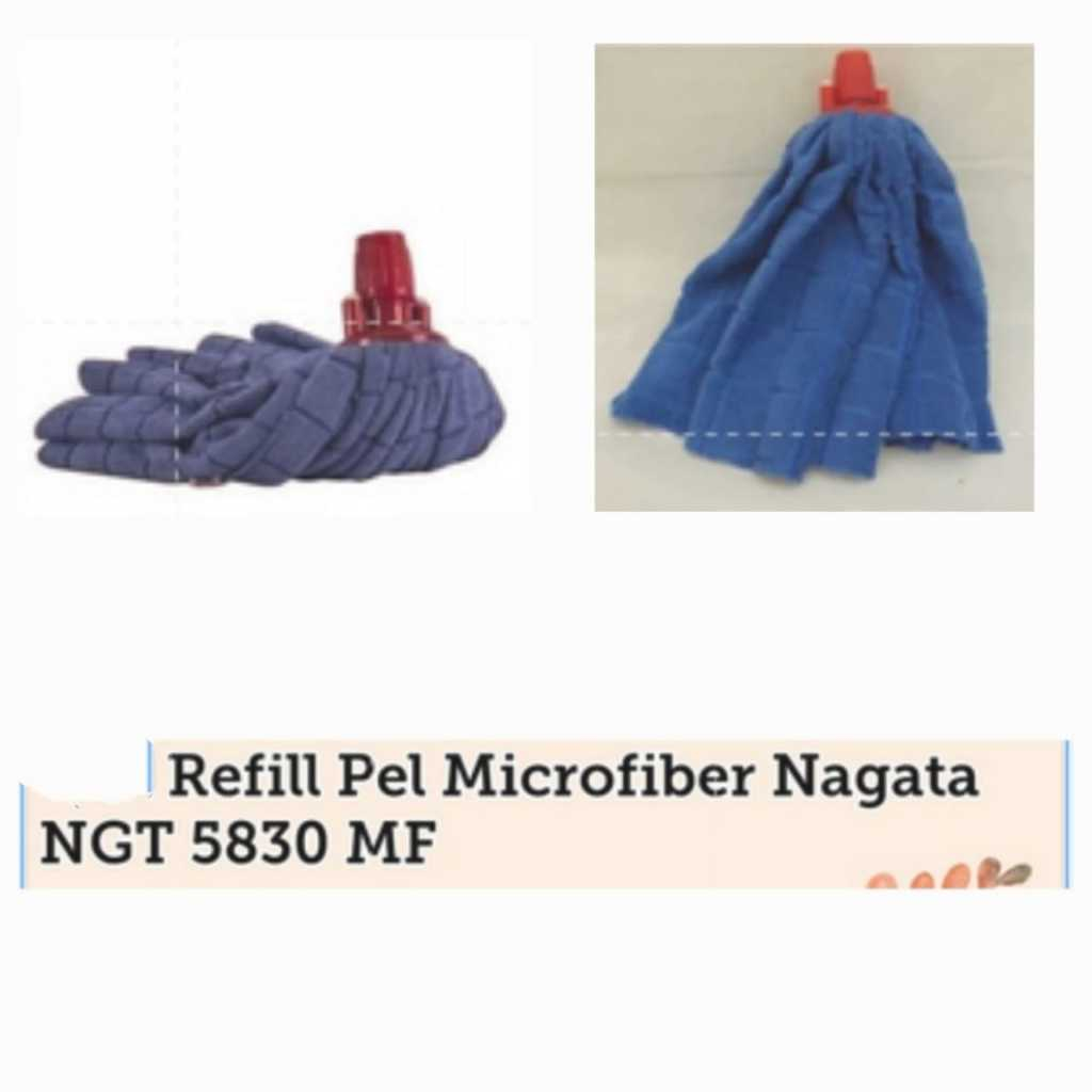 Jual Refill Pel Lantai Microfiber Nagata NGT 5830 | Shopee Indonesia