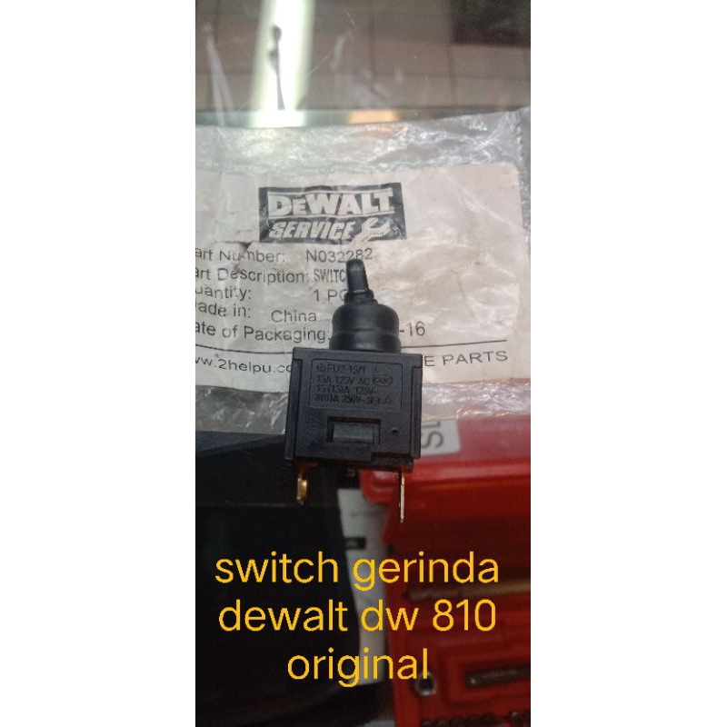 Jual switch gerinda dewalt dw 810 original | Shopee Indonesia