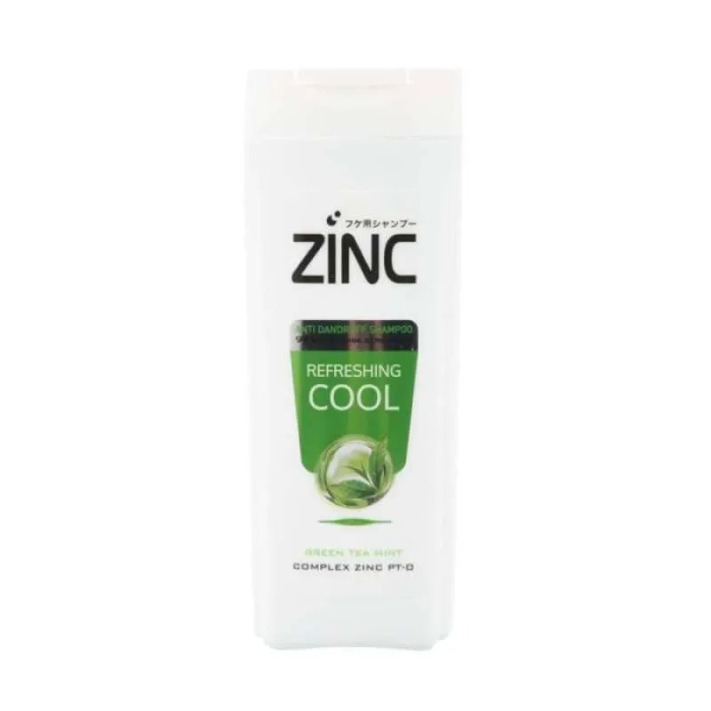 Jual ZINC Anti Dandruff Shampoo Refreshing Cool - 70ml | Shopee Indonesia