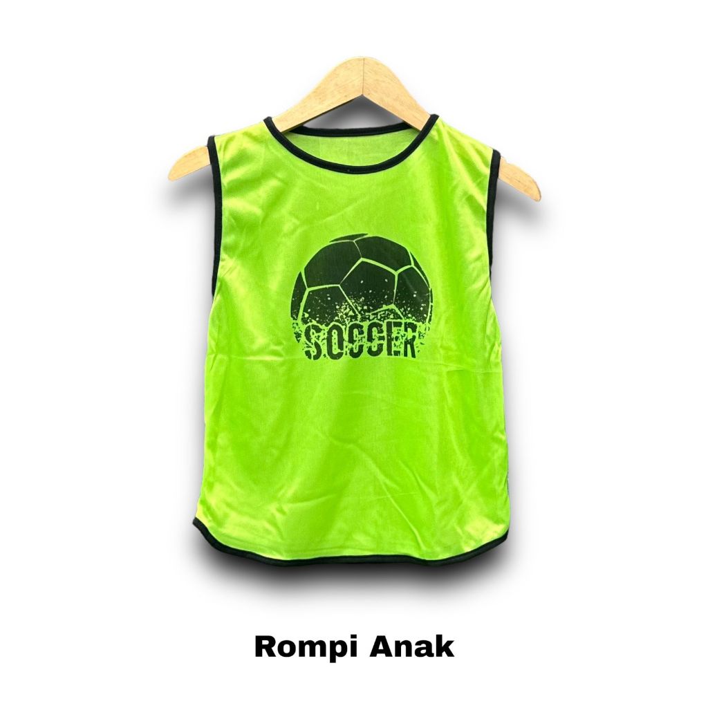 Jual Rompi Futsal Anak Kekinian Rompi Bola Anak Usia 5-15 Tahun Rompi ...