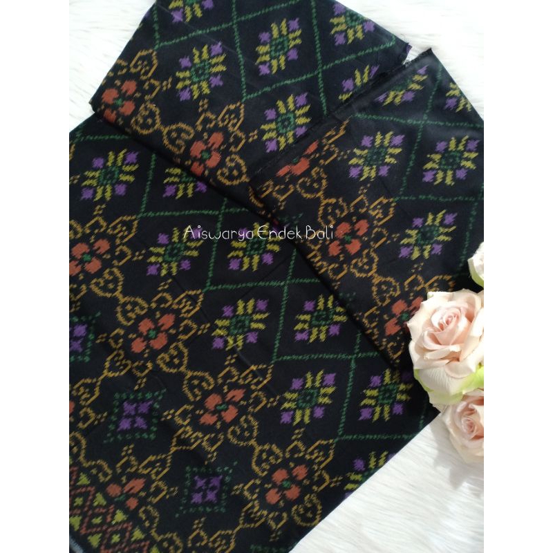 Jual kain endek hitam | Shopee Indonesia