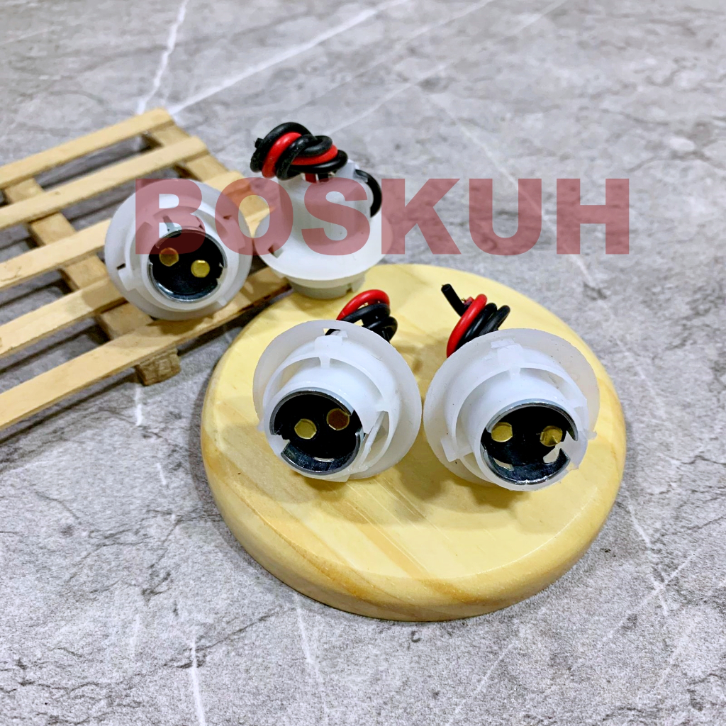 Jual SOCKET FITTING LAMPU REM KAKI 2 / SOKET FITING RUMAH PLASTIK ...