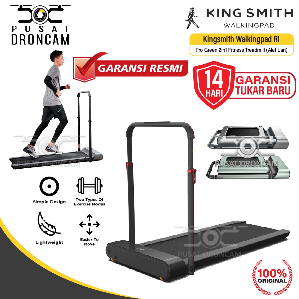 Jual Kingsmith WalkingPad R1 PRO 2 in 1 Foldable Fitness Treadmill Alat ...
