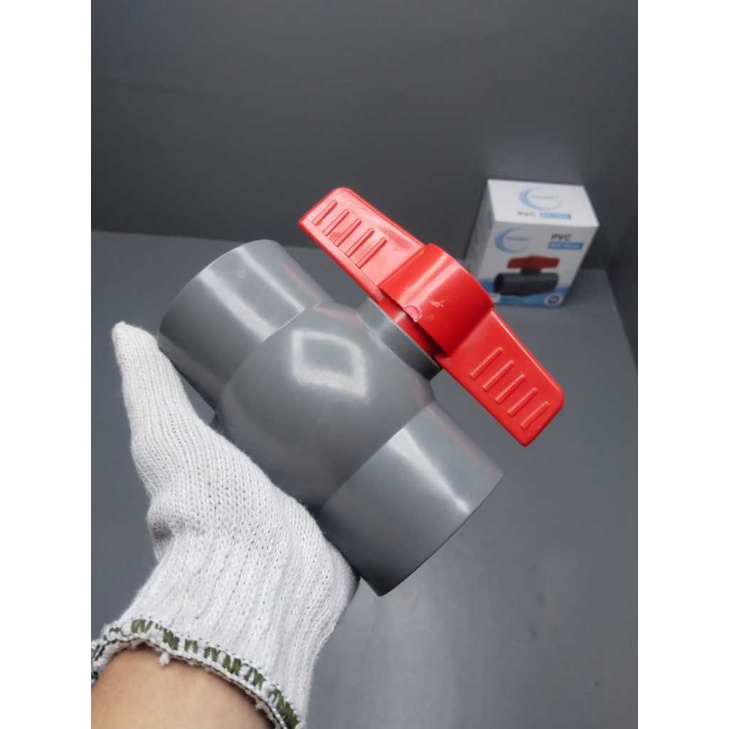Jual Ball Valve PVC 2 Inch Stop Kran Sambo PVC 2 Inch | Shopee Indonesia