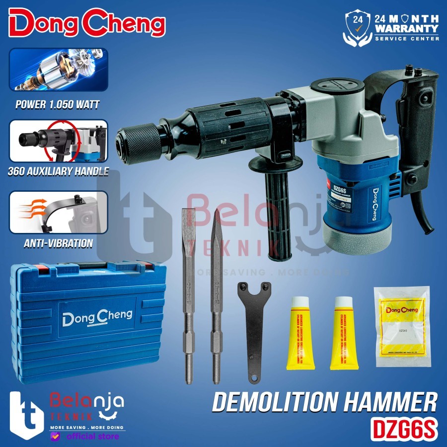 Jual Dongcheng Mesin Bor Bobok BETON DZG 6S Demolition Hammer DZG6S ...