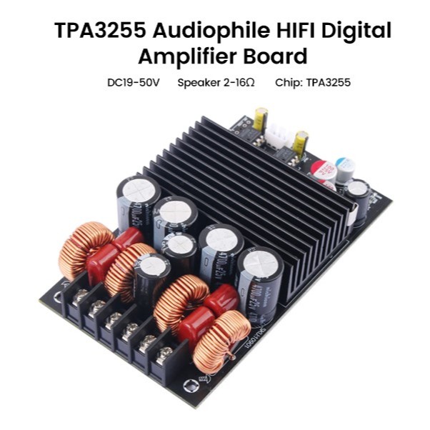 Jual TPA3255 2x 300 Watt HiFi Audio Amplifier Board | Shopee Indonesia