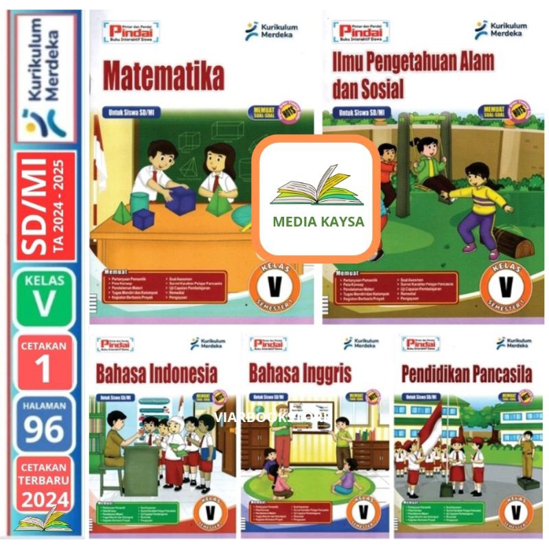 Jual LKS Pindai SD/MI Kelas 5 Semester 1-2 Kurikulum Merdeka Penerbit Arya Duta | Shopee Indonesia