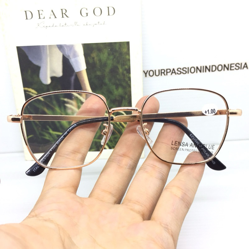 Jual EZ315 Kacamata Baca Antiradiasi +1.00 sd +3.00 Kacamata Baca Frem ...