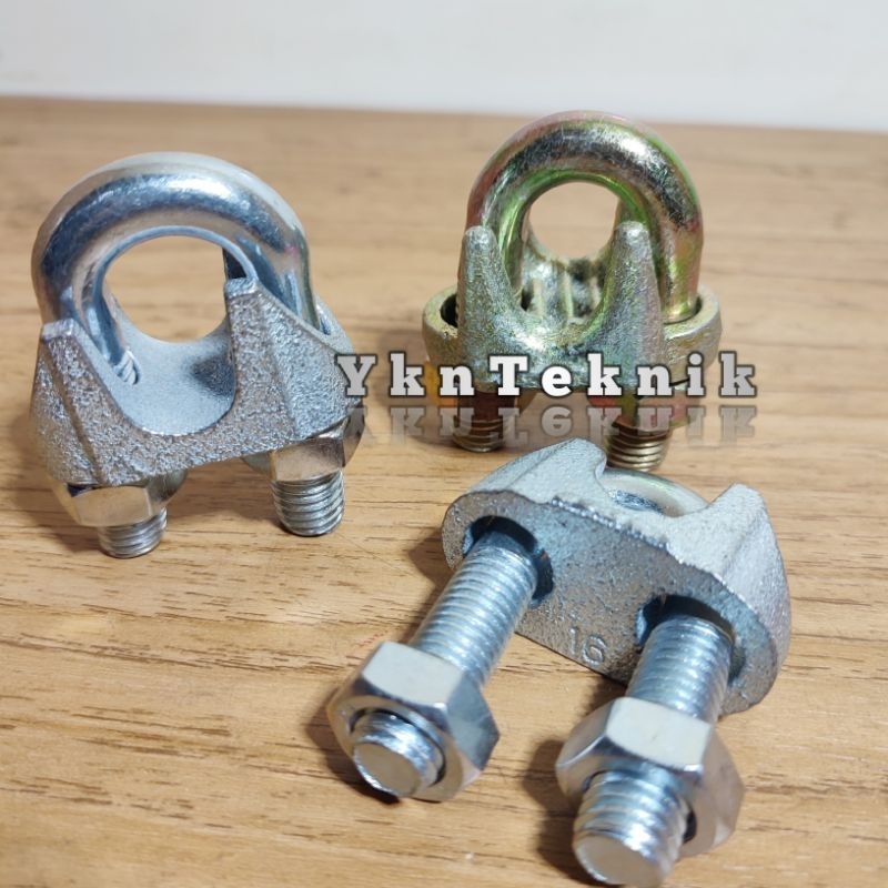 Jual Klem Seling 16 mm Kuku Macan Sling Wiro Rope Galv | Shopee Indonesia