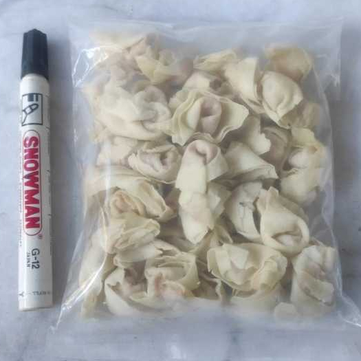 Jual ADR Pangsit Mini Goreng Krispi Crispy Wonton 125 gr | Shopee Indonesia