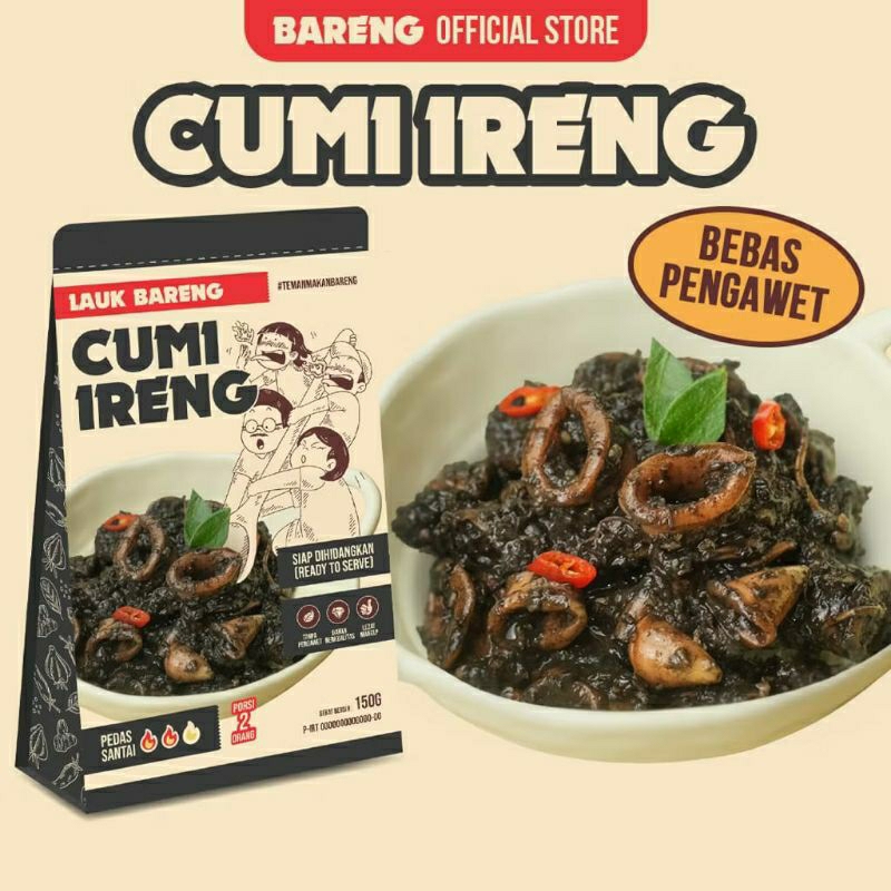 Jual LAHAP BARENG - ALL VARIAN [cumi ireng, lidah sambel bakar, iga ...