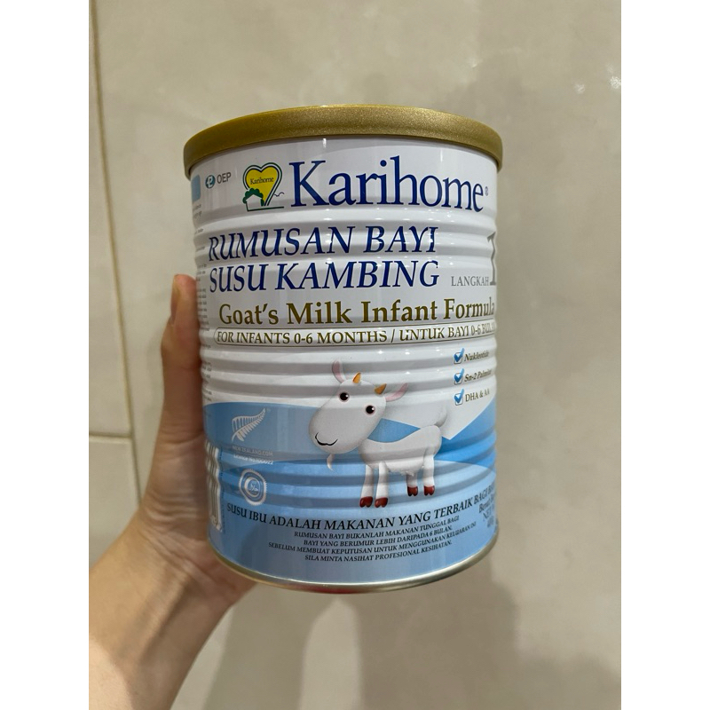 Jual KARIHOME Goat Milk Susu Kambing Growing Up Formula Step 1 400g ...