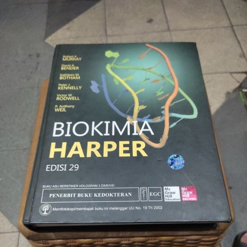 Jual BUKU BIOKIMIA HARPER EDISI 29 (HARDCOVER DAN ORIGINAL) | Shopee ...