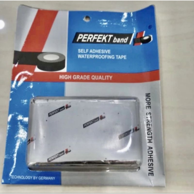 Jual lem seng perfekt band 1meter lem hitam rekat kuat tambal seng ...