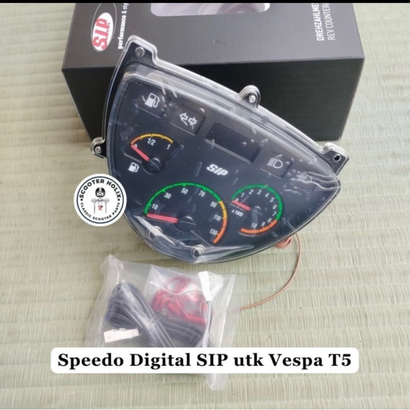 Jual Speedo Digital & Analog Original SIP SCOOTERSHOP utk Excel / T5 ...