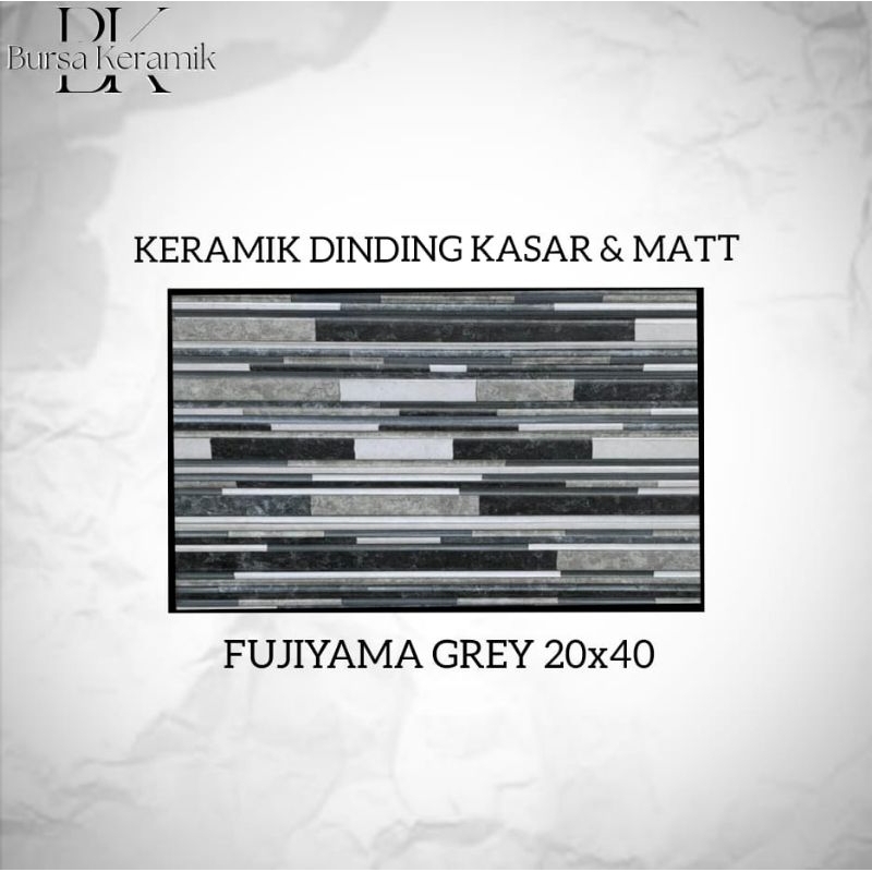 Jual Keramik Dinding Kasar & Matt Fujiyama 25x40 | Shopee Indonesia