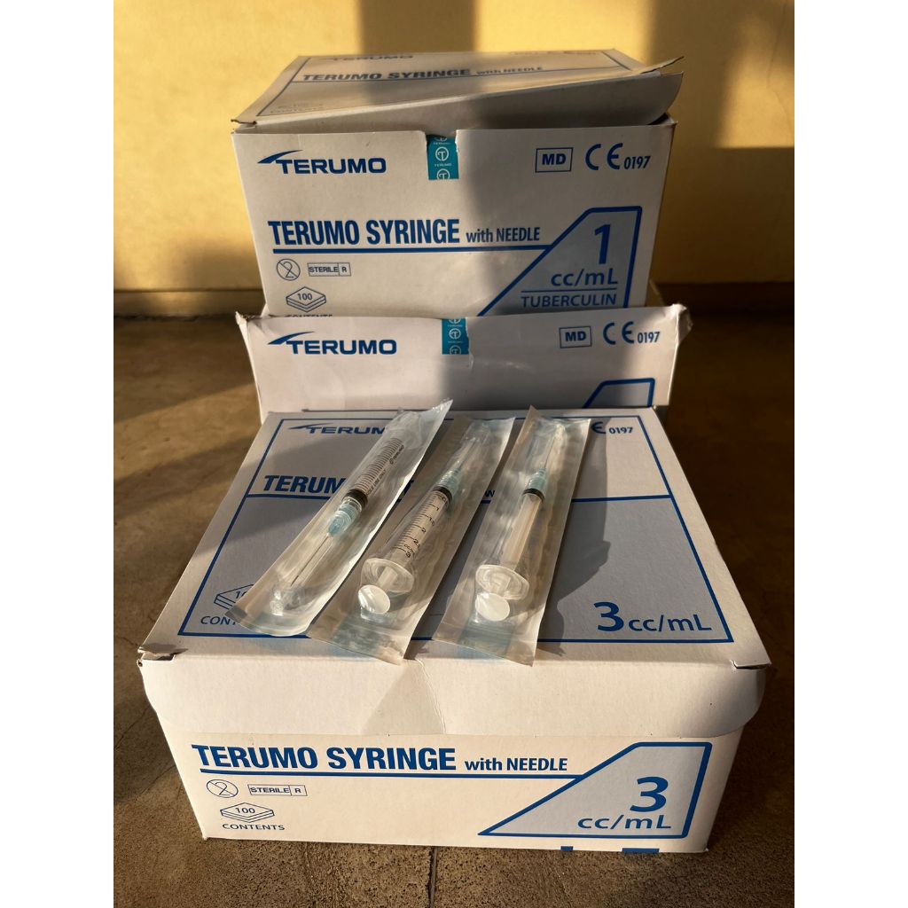 Jual Spuit Syringe 3cc Terumo with Needle Original Harga Eceran | Shopee Indonesia