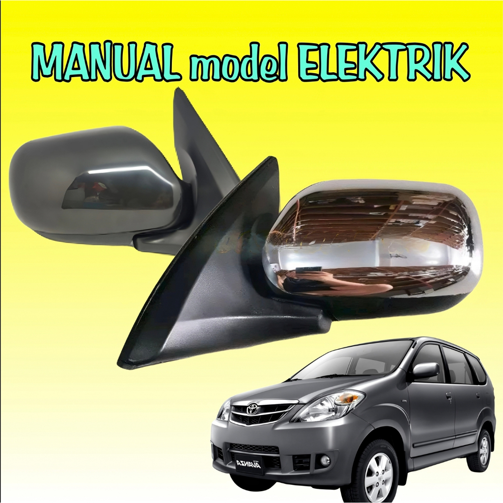 Jual Spion Avanza Xenia vvti old lama Manual Model Elektrik Chrome ...