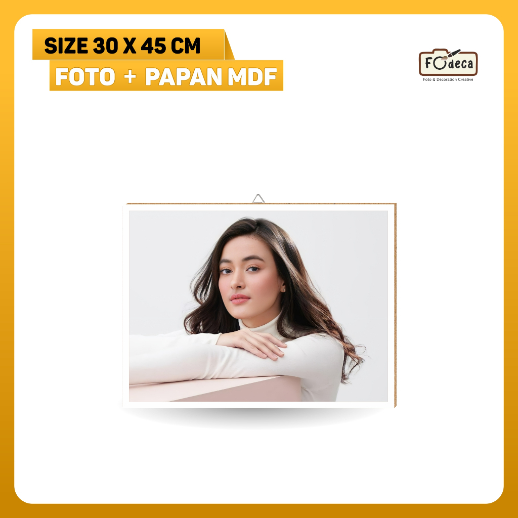 Jual Cetak Foto Bingkai Besar Jumbo + Foto Ukuran 30x45 Cm Hiasan ...
