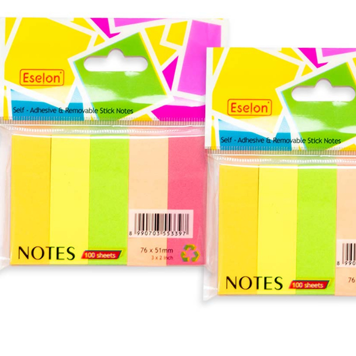 Jual STICKY NOTE 5 WARNA 76 X 51 MM | Shopee Indonesia