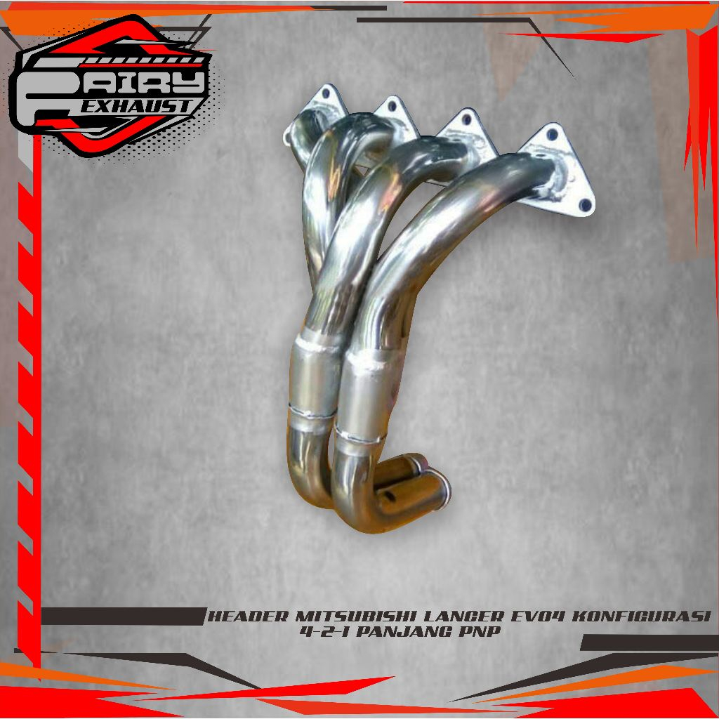 Jual HEADER MITSUBISHI LANCER EVO 4 KONFIGURASI 421 PANJANG PNP ...
