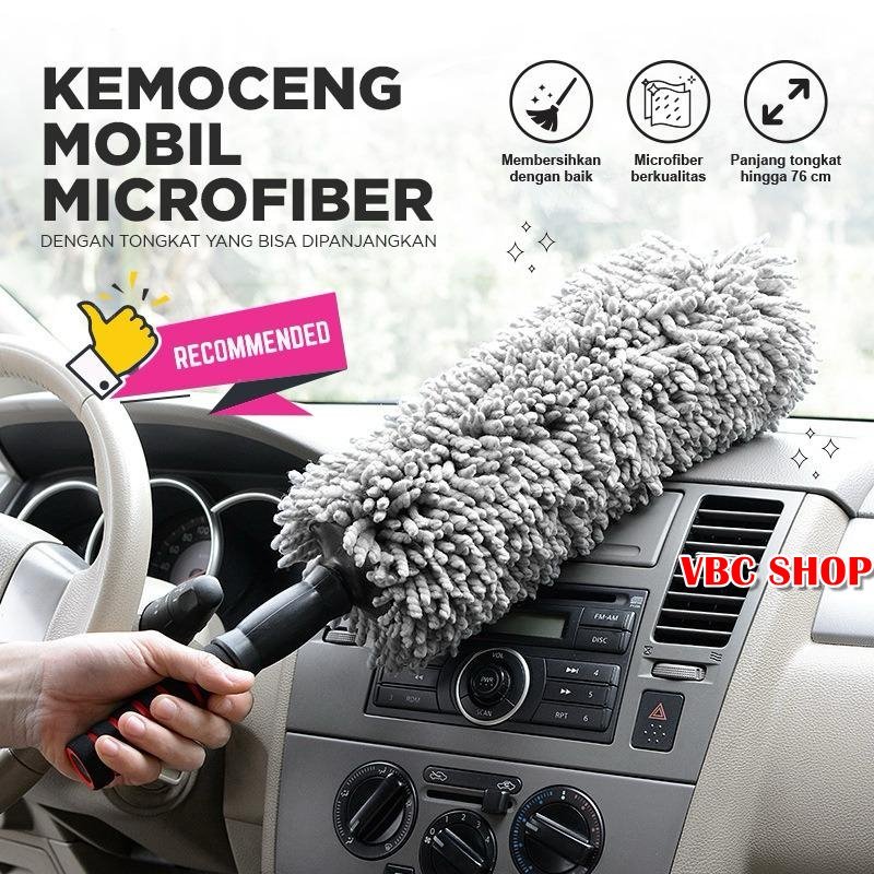 Jual Kemoceng Mobil Microfiber Panjang Up 76 cm | Shopee Indonesia