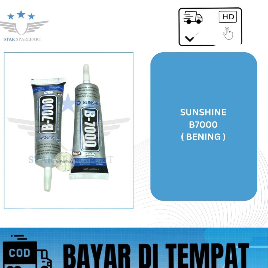 Jual LEM LCD TS SUNSHINE B7000 ( BENING ) | Shopee Indonesia