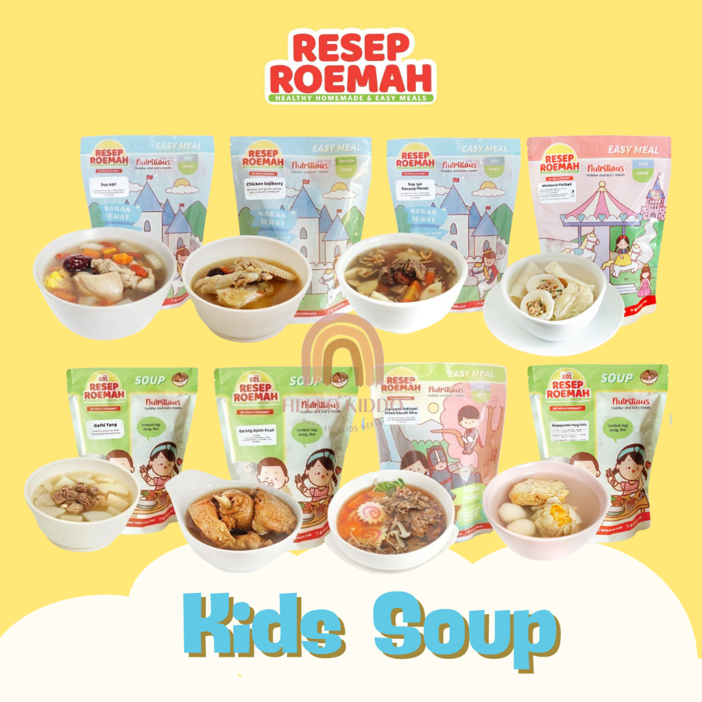 Jual RESEP ROEMAH FROZEN KIDS MEAL SOUP / SUP ANAK-ANAK NON MSG | Shopee Indonesia