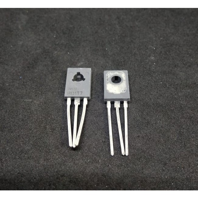 Jual Transistor BD137 Silicon NPN 60V 1.5A 8W General Purpose Audio ...