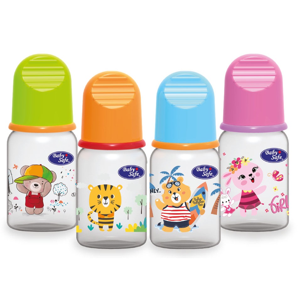 Jual Morinz Baby Safe JS003 & JS004 Feeding Bottle Botol Susu 125ml dan ...