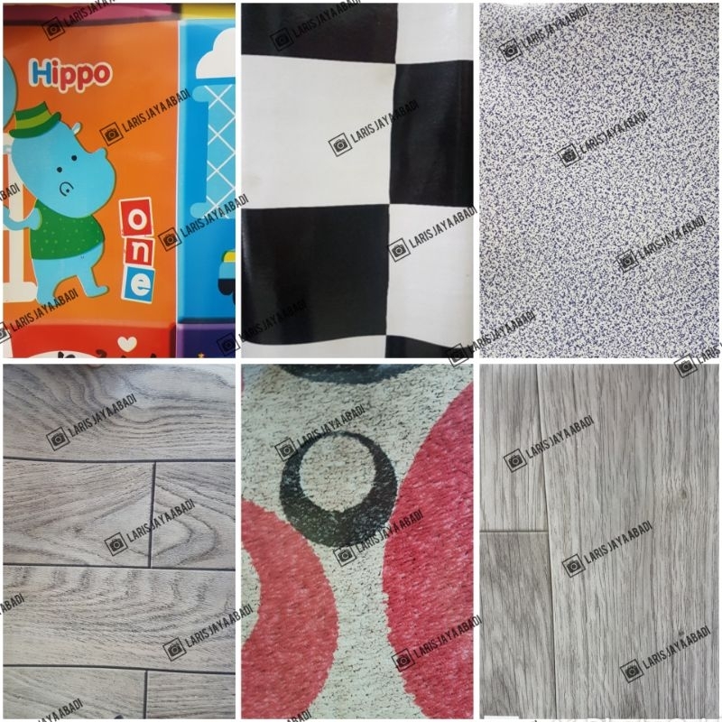 Jual Karpet Plastik Lebar 2M Alas Lantai Meja Meteran Kilat | Karpet ...