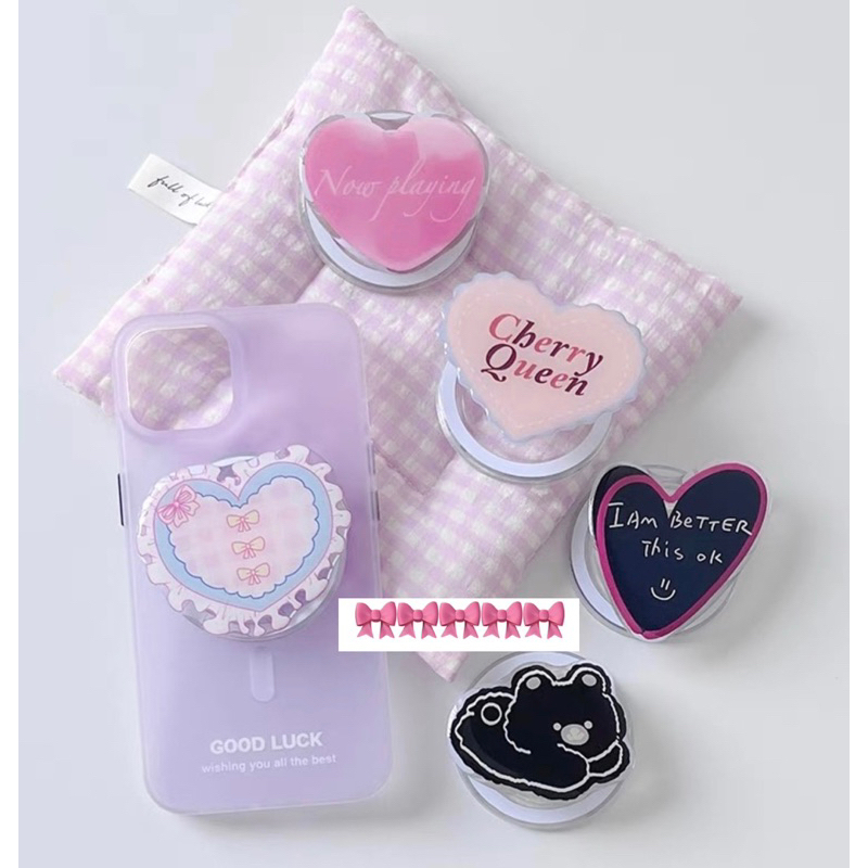 Jual POPSOCKET AKRILIK LUCU PREMIUM QUALITY / KOREAN STAND HOLDER ...