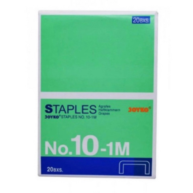 Jual Isi Stapler Joyko No 10 - Staples / Isi Hekter / Isi Necis (box ...