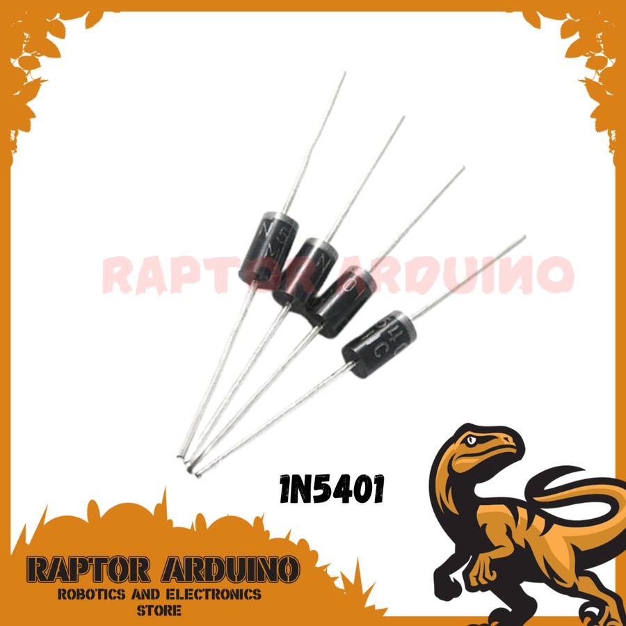 Jual Dioda 1N5401 3A General Purpose Diode 3 ampere 1N 5401 | Shopee ...