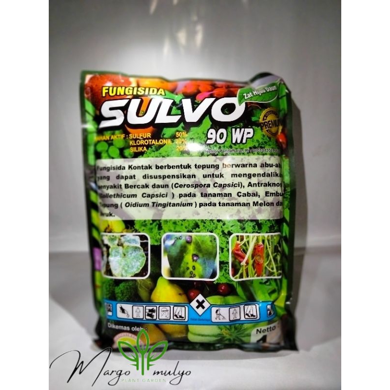 Jual SULFO 90WP 1kg Fungisida Tanaman,Anti jamur,Patek,dan Embun Daun ...
