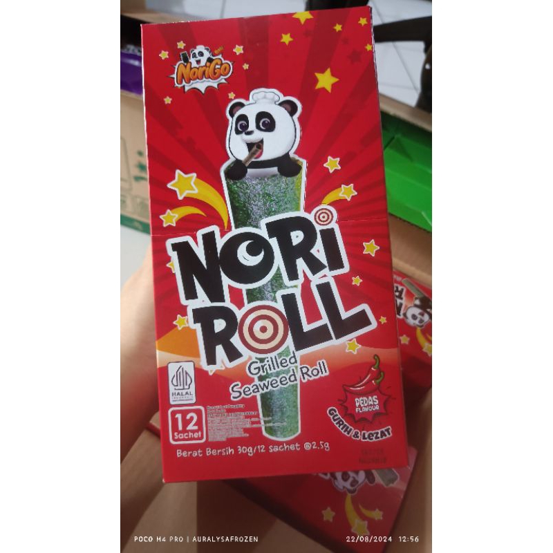 Jual nori roll 1 box isi 12 | Shopee Indonesia