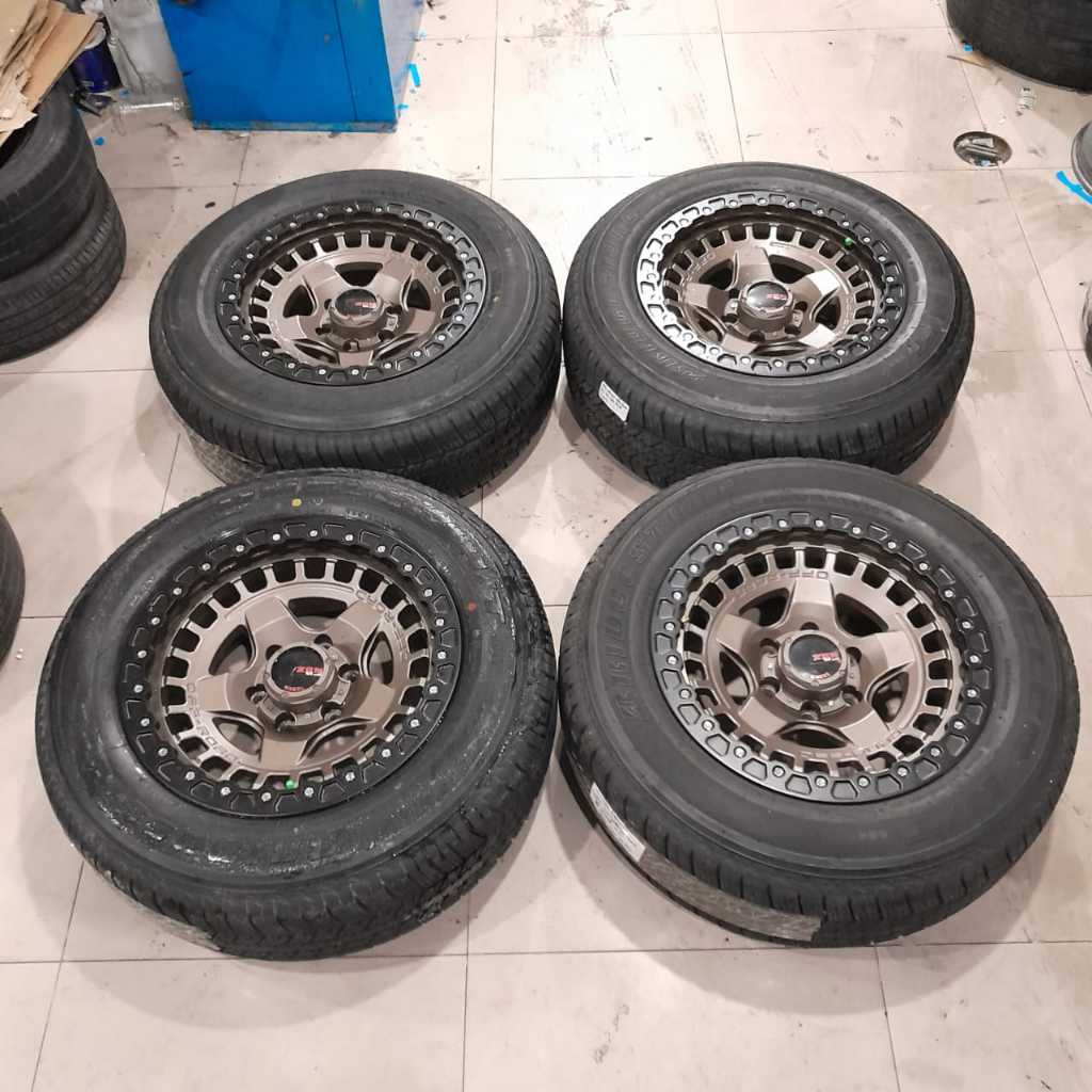 Jual velg mobil seken racing zen ring 18 lebar 9 baut 6x139,7 off-road ...