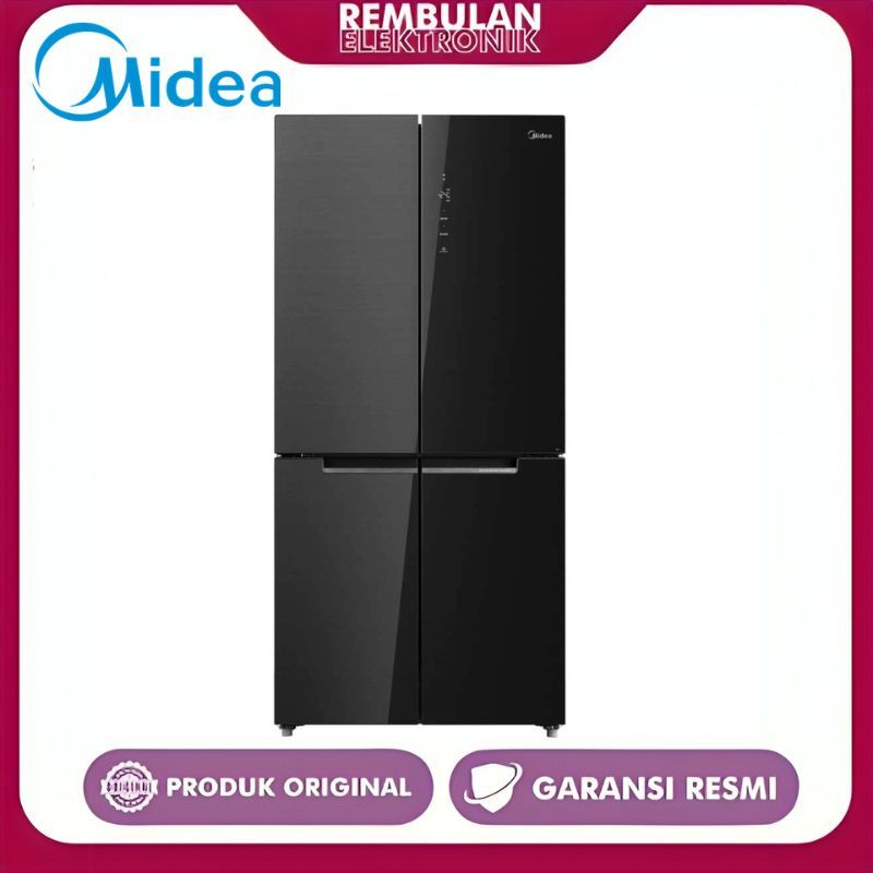 Jual MIDEA Kulkas Side by Side 4 Pintu Inverter 470 Liter ...