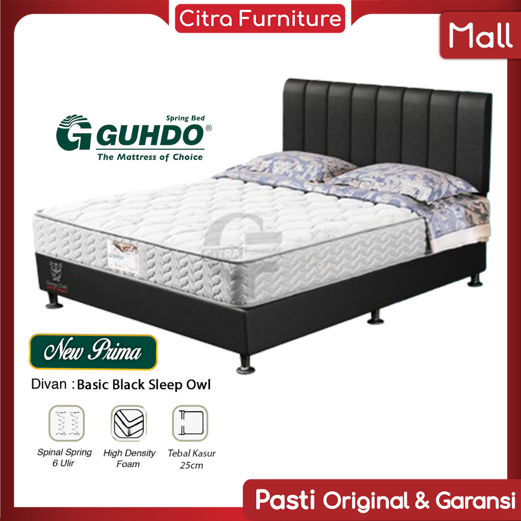 Jual Citra Furniture Guhdo Springbed New Prima 180x200x25 - Full set | Gudho Spring bed CTR1 ...