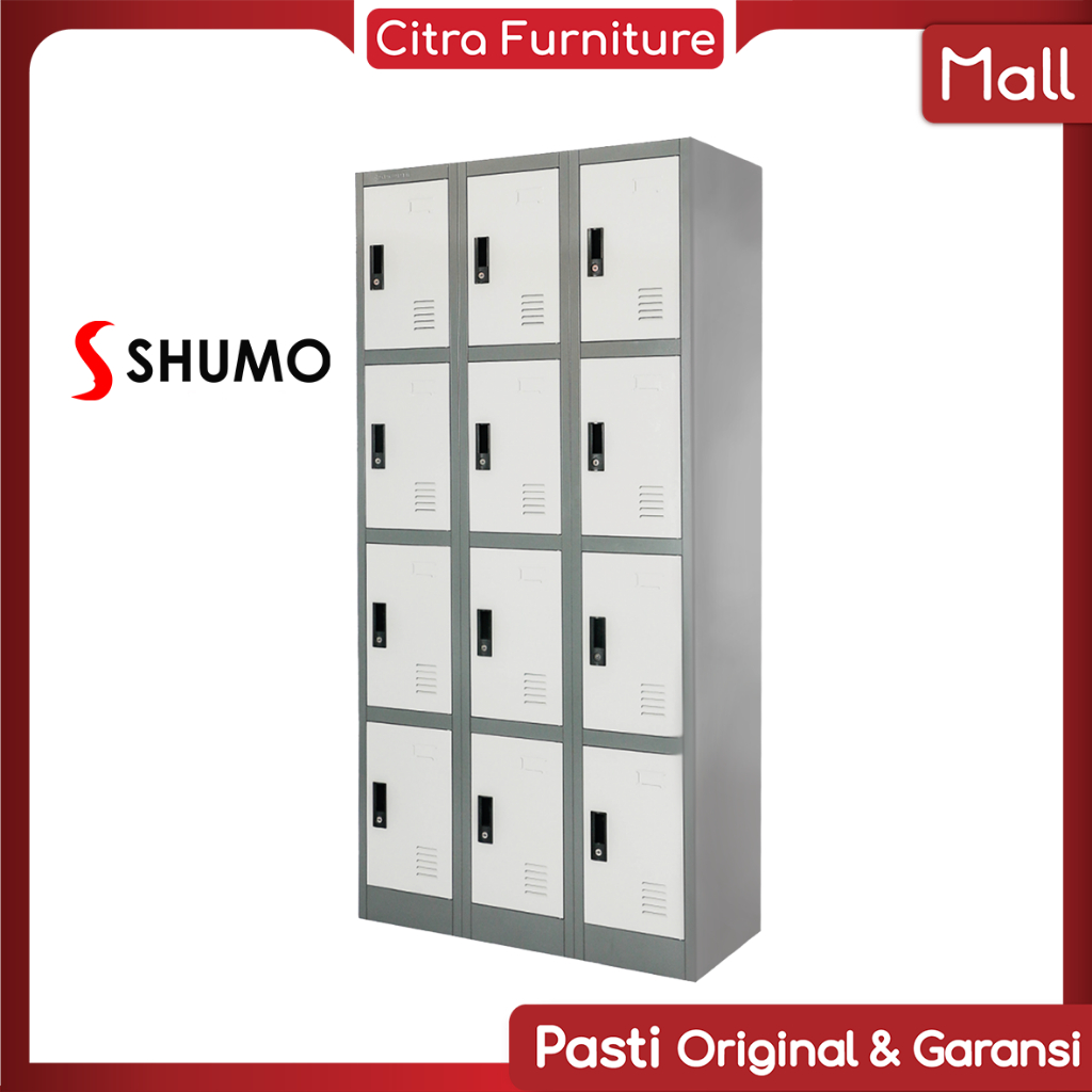Jual Citra Furniture SHUMO ® NEW Lemari Loker Besi 12 pintu|Locker ...