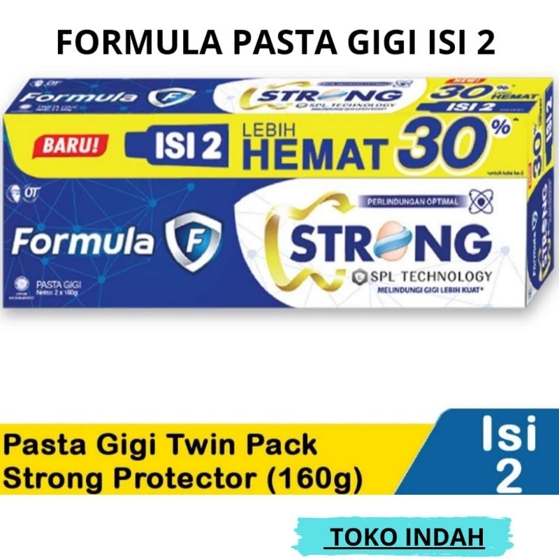 Jual FORMULA PASTA GIGI ISI 2 TWIN PACK 160GR X 2PCS | Shopee Indonesia