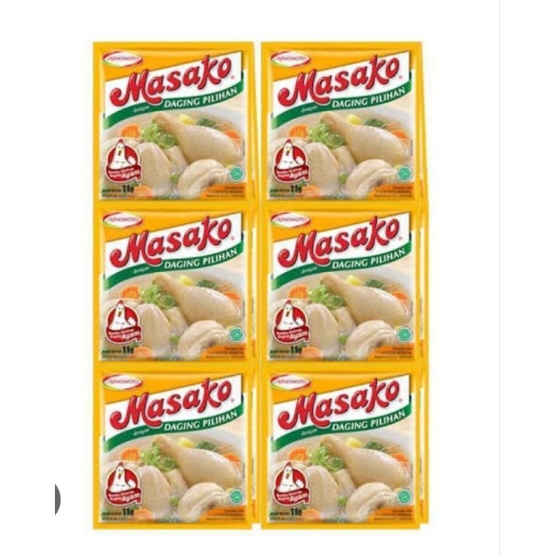 Jual masako ayam masako sapi renceng 12 pcsx 9 gr | Shopee Indonesia