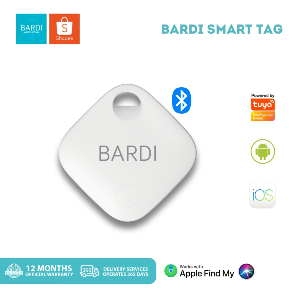 Jual BARDI Smart Tag Bluetooth BT iOS Android Support Pelacak Alarm ...