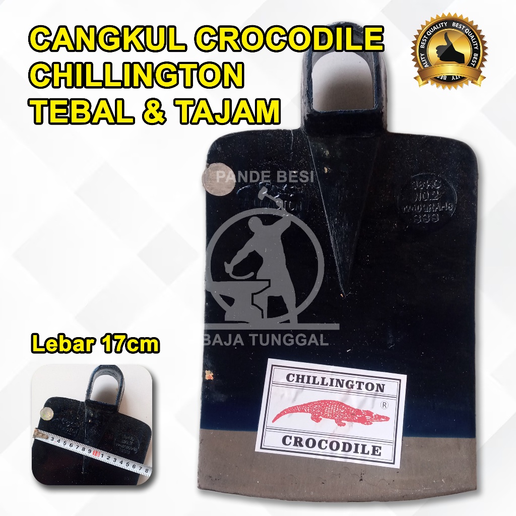 Jual Cangkul Cap Buaya RRT Chillington Crocodile - Pacul Sawah Anti ...