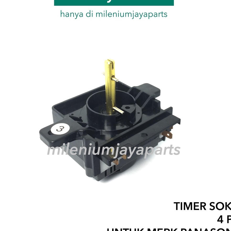 Jual Bonuskan Timer Soket Mesin Cuci PANASONIC 4 Timer Wash Socket 4 ...