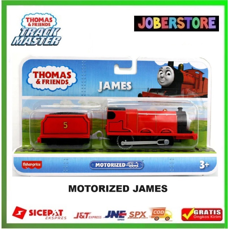 Jual Thomas & Friends Track Master - MOTORIZED JAMES | Shopee Indonesia