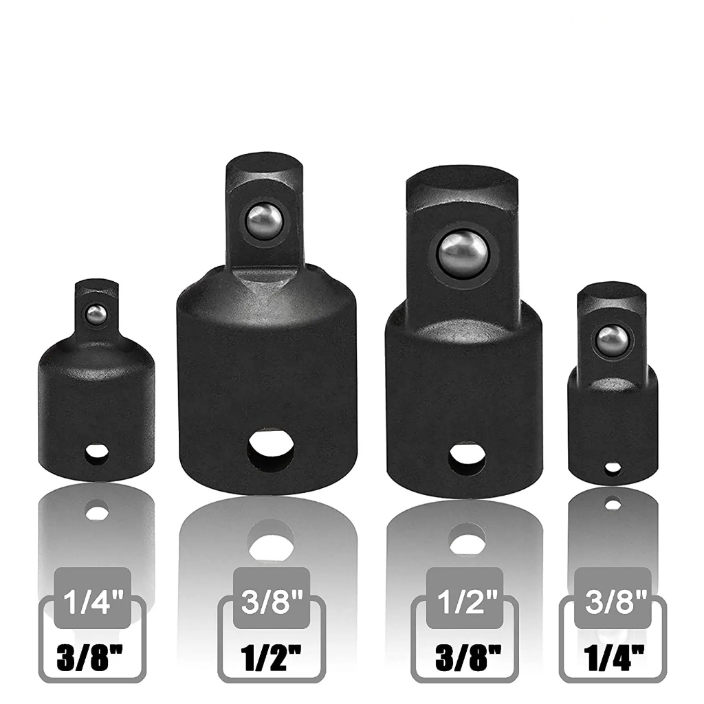 Jual Konverter Kepala Kunci Sleeve Adaptor Socket 4 PCS | Shopee Indonesia