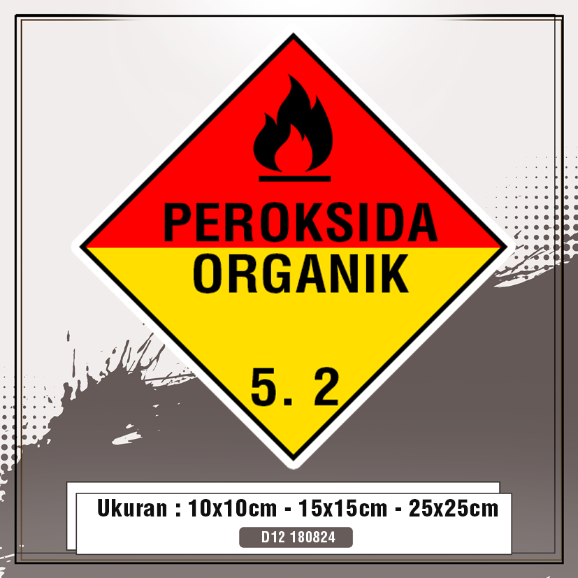 Jual STIKER LIMBAH B3 STIKER BAHAN BERBAHAYA DAN BERACUN/STIKER HAZMAT ...