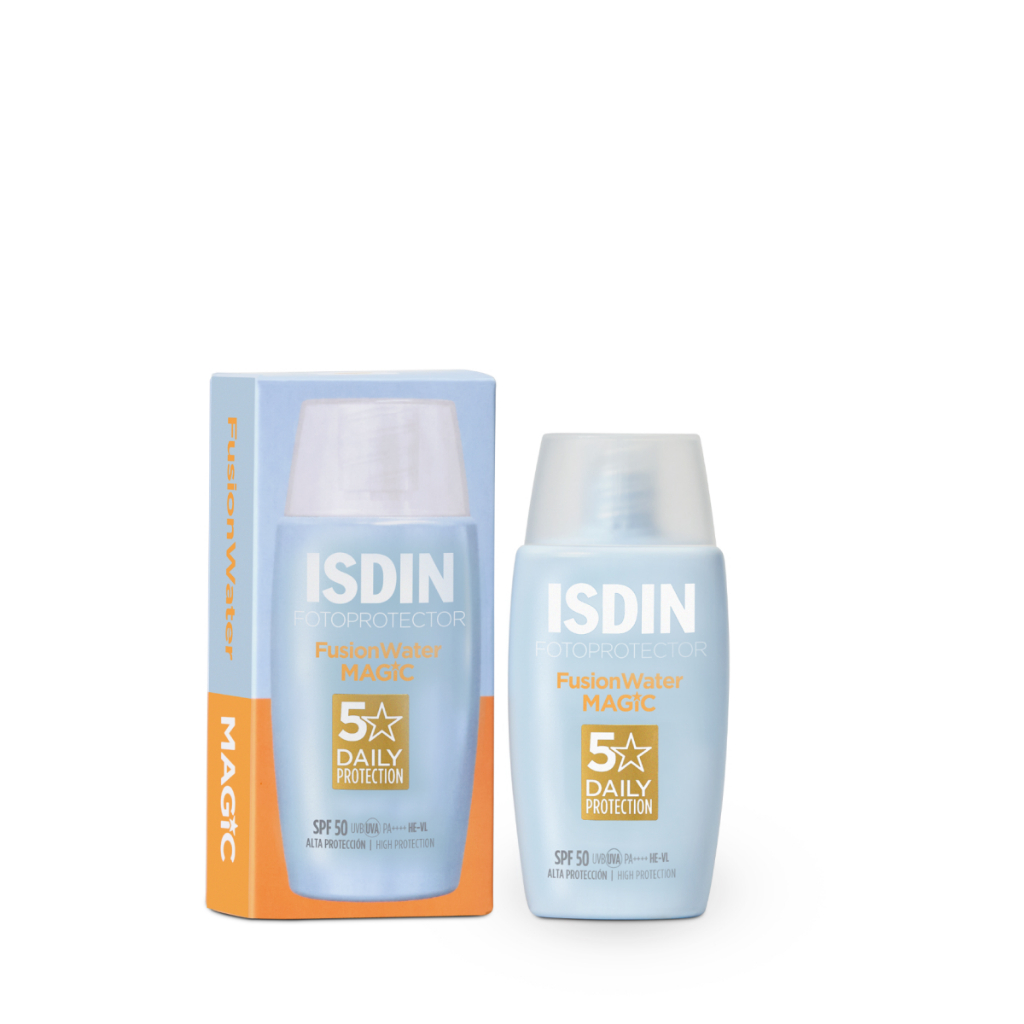 Jual Isdin Fusion Water Magic SPF 50 – Sunscreen Ultra-Ringan dengan ...
