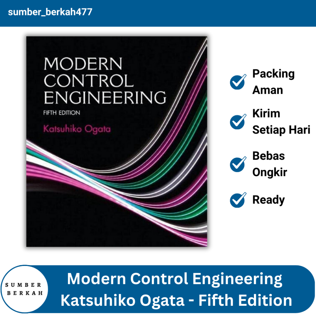 Jual Modern Control Engineering Katsuhiko Ogata - Fifth Edition ... Jual Modern Control Engineering Katsuhiko Ogata - Fifth Edition ...